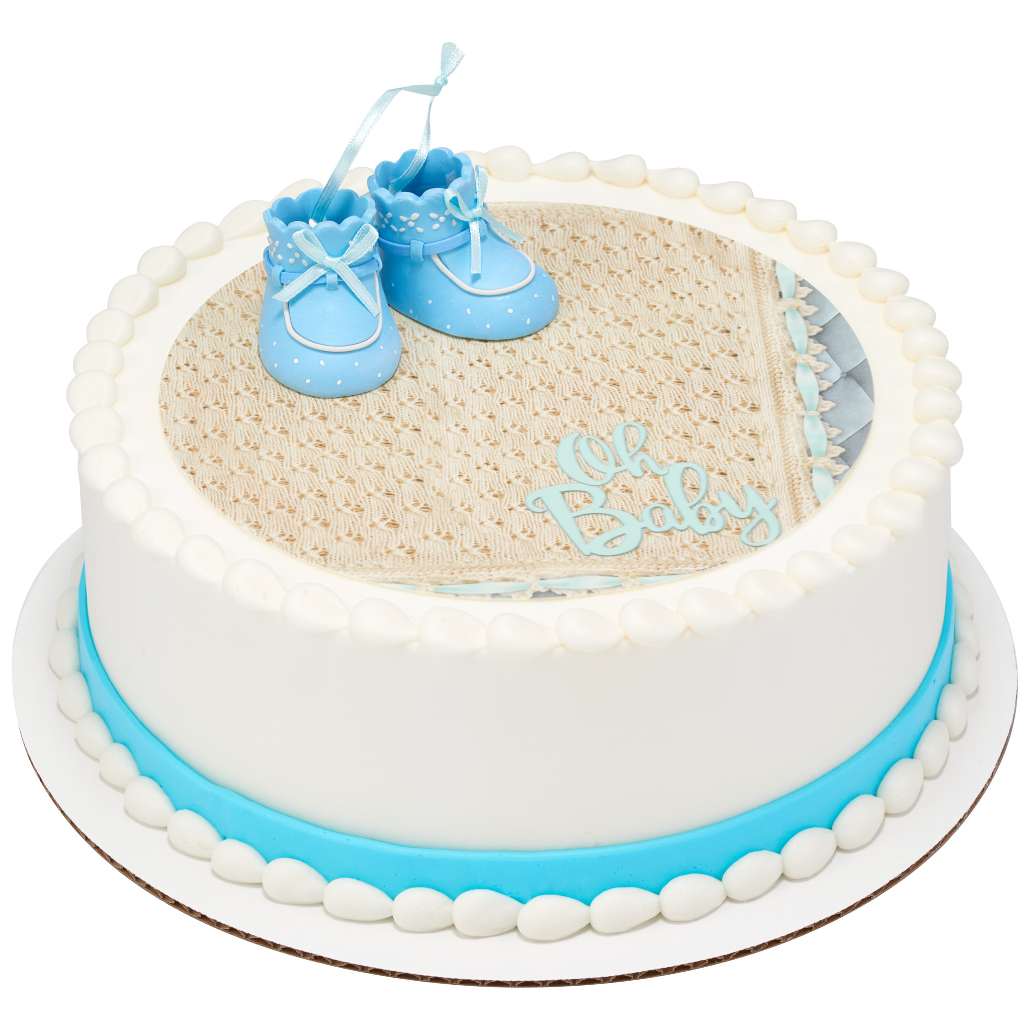 Blue Baby Booties Decoset | DecoPac