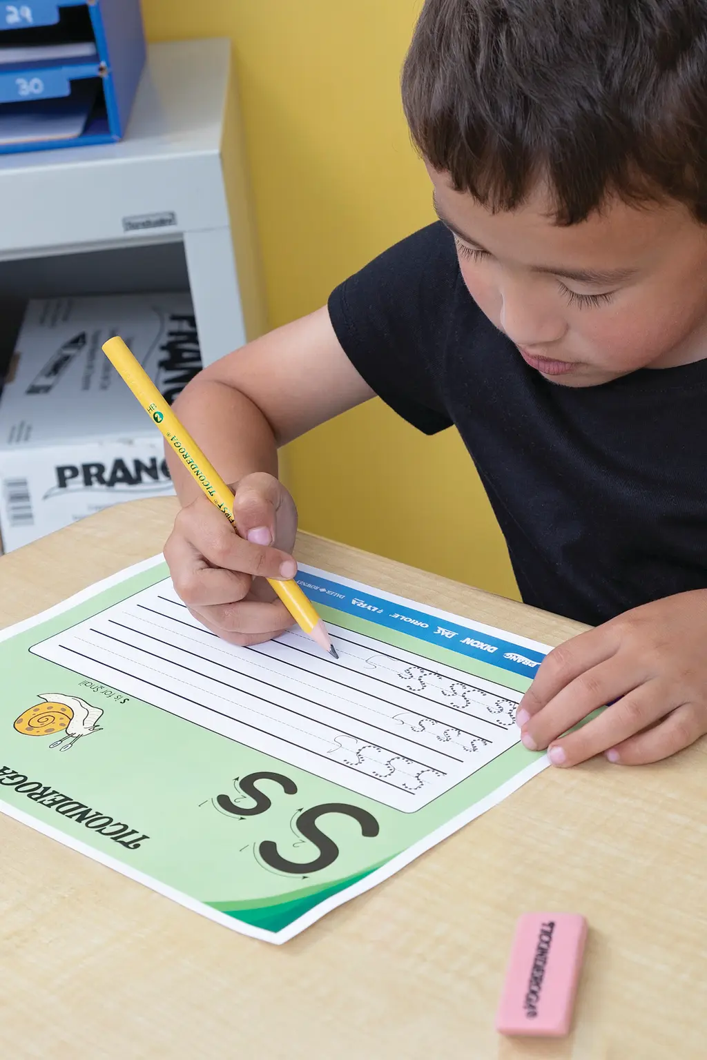 Classic Pink Erasers - Ticonderoga