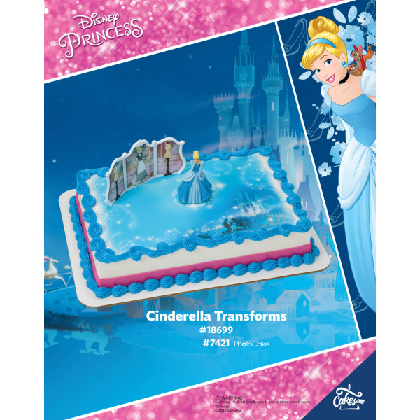 Disney Princess Cinderella Transforms Decoset Tmoc Page | DecoPac