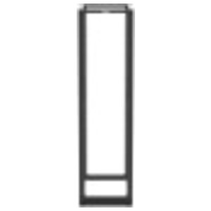 Panduit R4P36CN Panduit® 4-Post Rack-Threaded Rail, Floor Mount, Steel ...