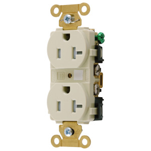 Hubbell Wiring Device - Kellems HBL5362GY HBL® Straight Blade ...