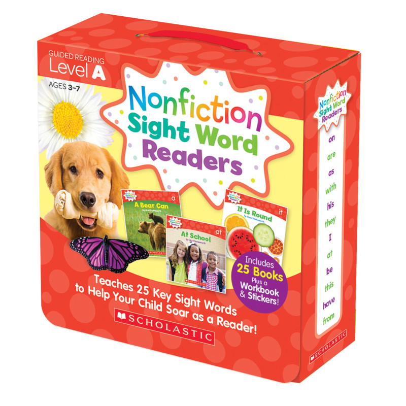 Scholastic Teaching Solutions Nonfiction Sight Word Readers Set, Level ...