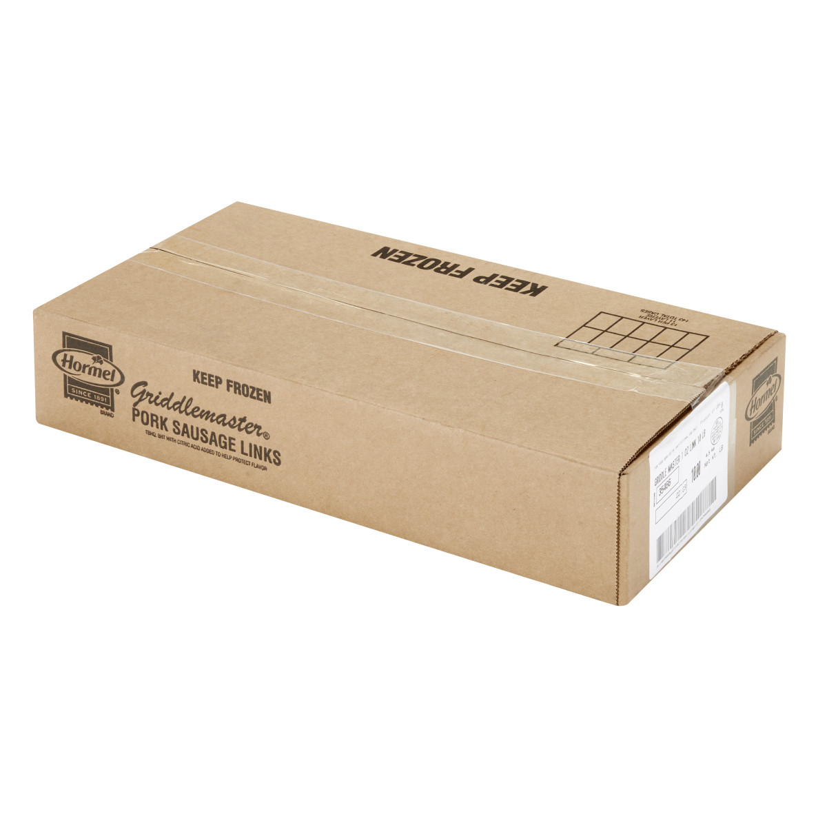 GRIDDLEMASTER® Sausage, Link, Skin-on, 160/1 oz, 10 lb • Hormel Product ...