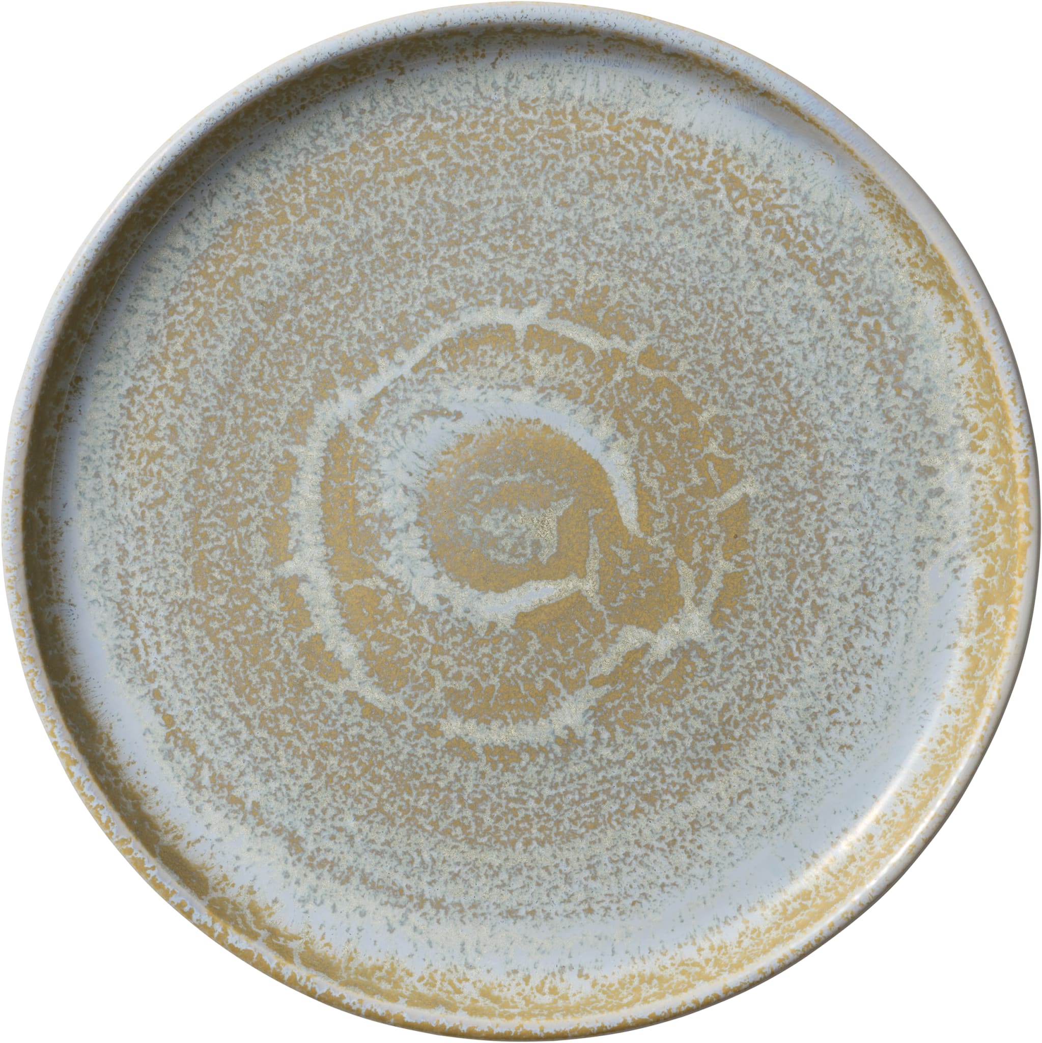 Perfect Match Plate Flat High Rim, 8 1/2", Breeze - Libbey FS