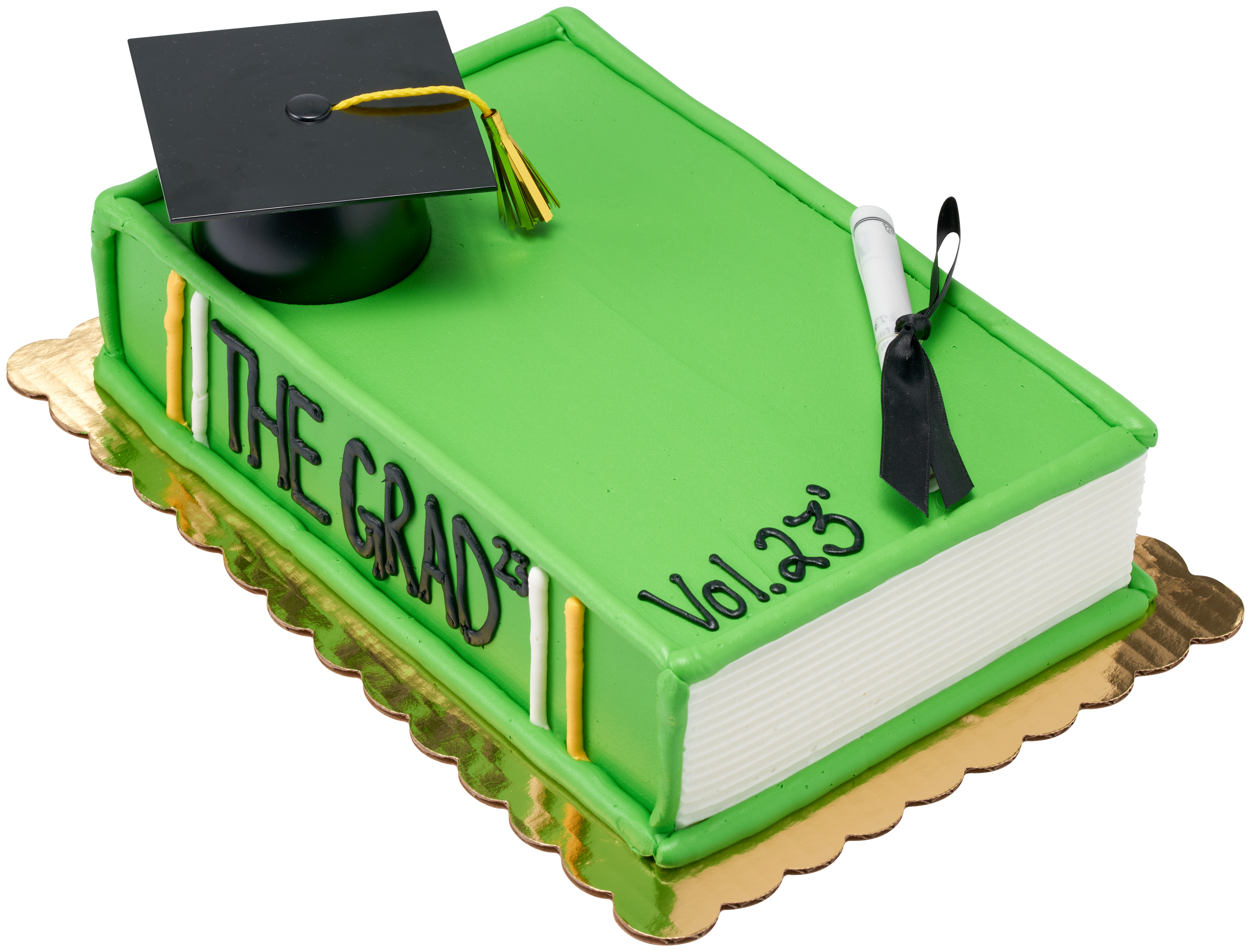 Graduation Diploma With Black Ribbon Layon | DecoPac