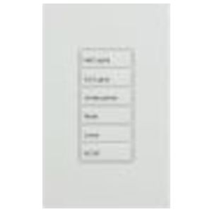 Cooper Lighting RC-6TSB-623-W Greengate®, Room Controller Wallstation ...