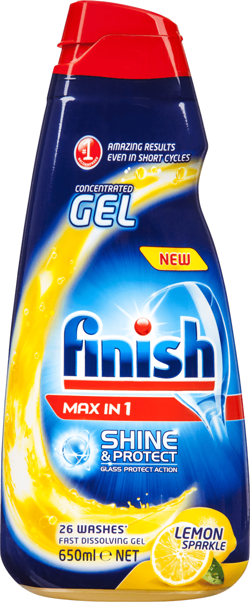Finish® All In 1 Max Gel 650ML Lemon | Finish® AU