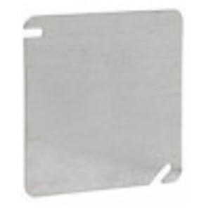 Crouse Hinds (Eaton) TP472 4 In. Square Box Cover, Steel, UL Listed ...