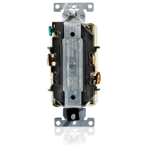Leviton D8300-IG Decora Plus™ Isolated Ground Duplex Receptacle Outlet ...