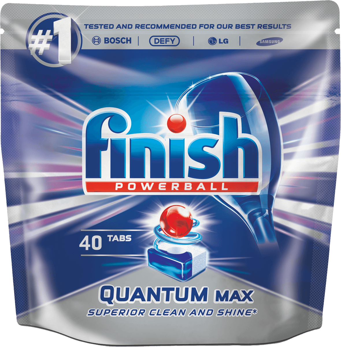 Finish® Quantum Max Dishwasher Tabs | Finish® SA