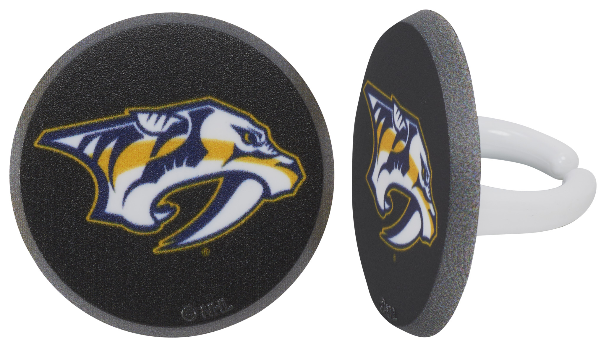 Nhl Nashville Predators Center Ice Cupcake Rings | DecoPac