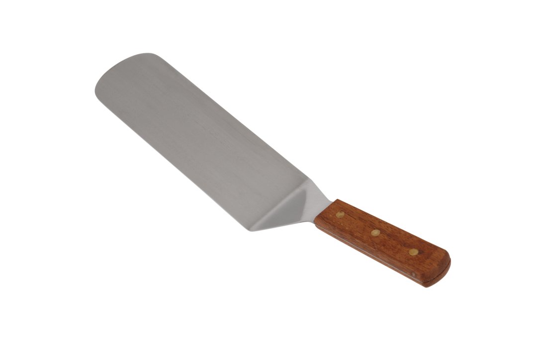 14-inch stainless steel hamburger turner with flexible blade