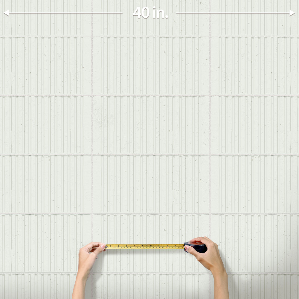 Sample - Kings Loft White Ceramic Wall Tile | Merola Tile