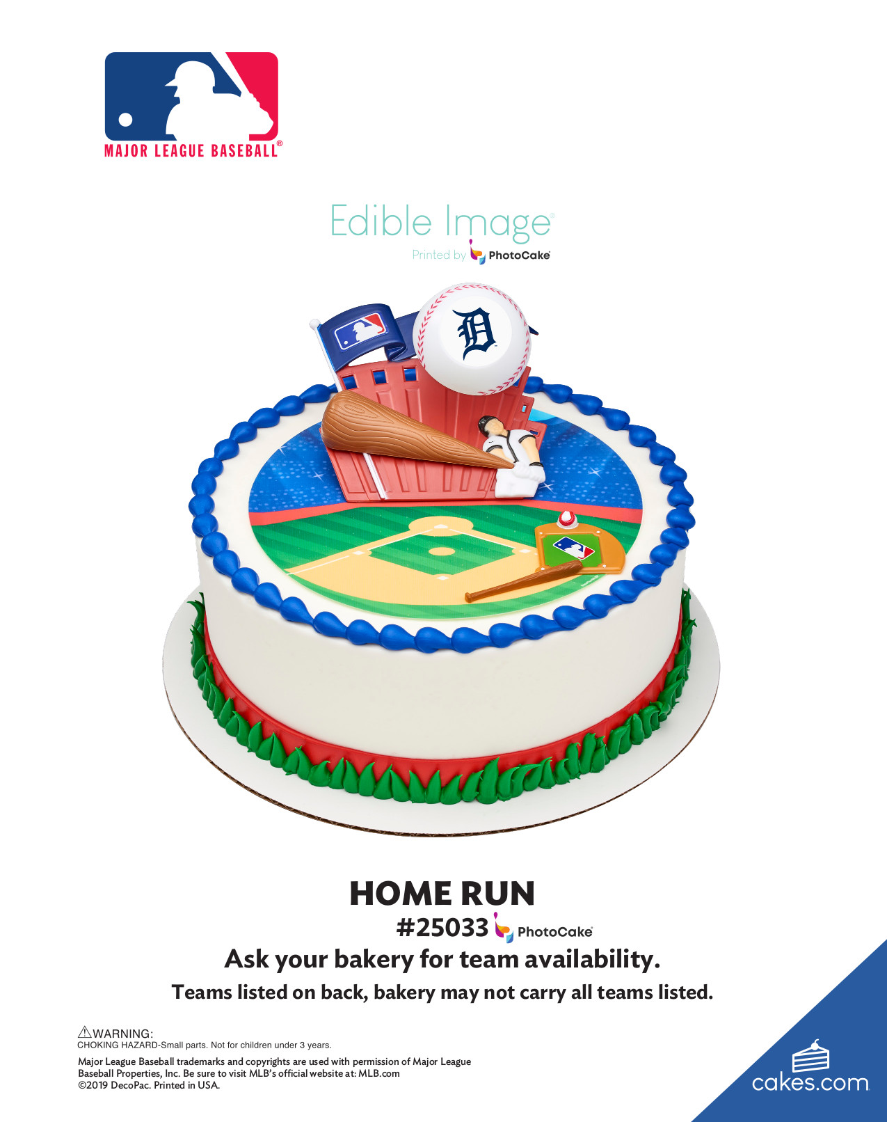 Mlb Home Run Decoset | DecoPac