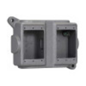 Crouse Hinds (Eaton) FS029 Condulet® FS Series Blank Device Box, 2-Gang ...