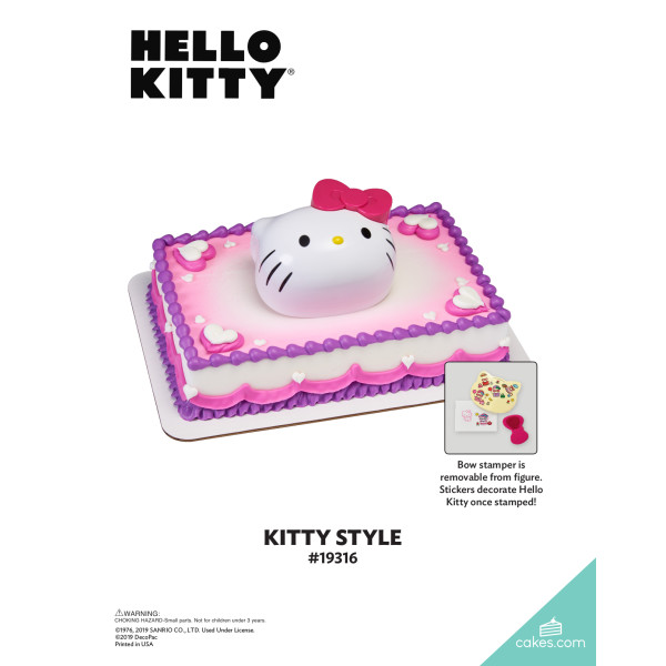 Hello Kitty Kitty Style Decoset Tmoc Page | DecoPac
