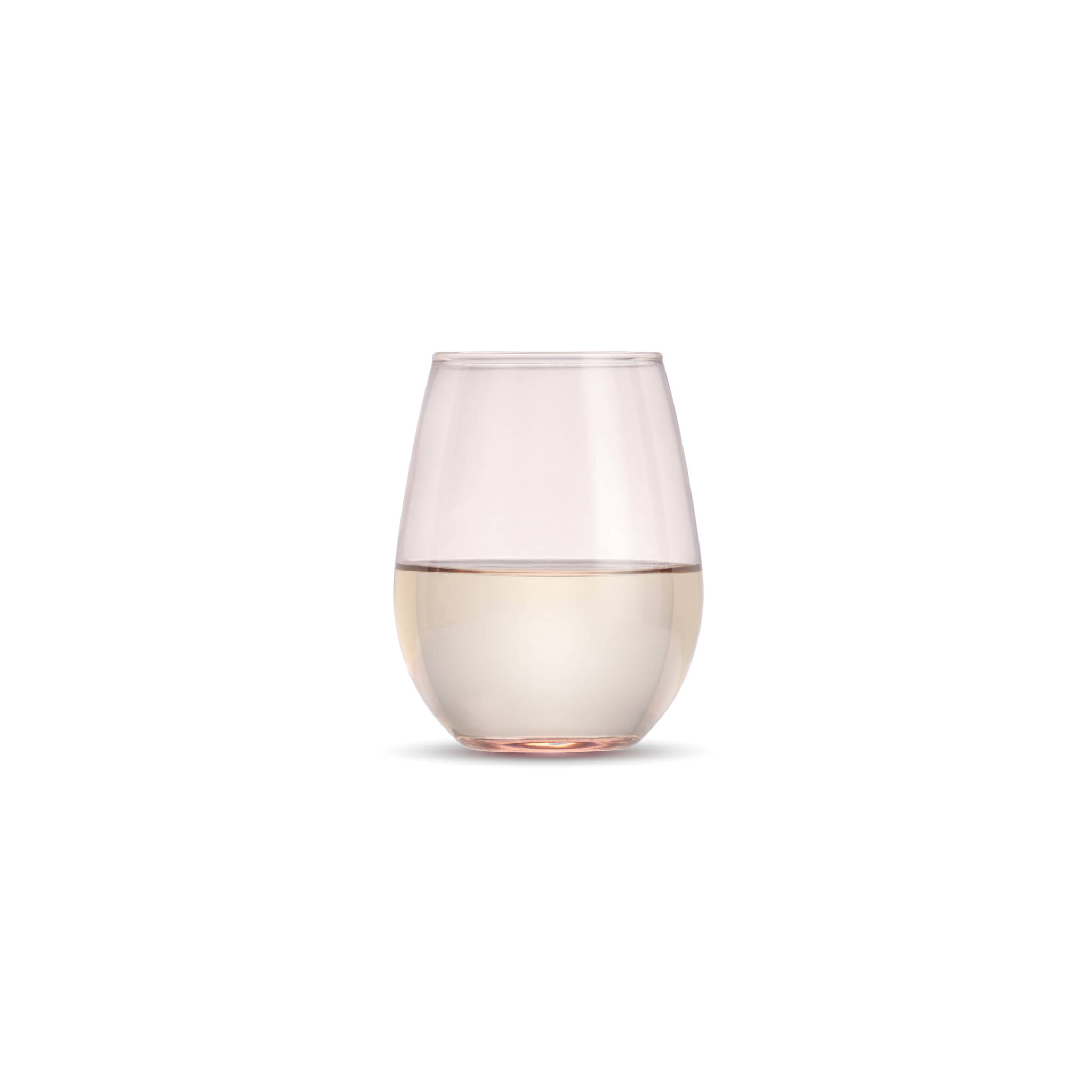 Stemless Wine Glass, Blush - Libbey FS