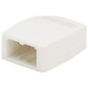 Panduit CBXQ2IW-A Mini-Com® Surface Mount Box, 2 Port, Off White ...