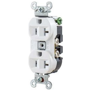 Hubbell Wiring Device - Kellems 5362W Hubbell-Pro™ Straight Blade ...