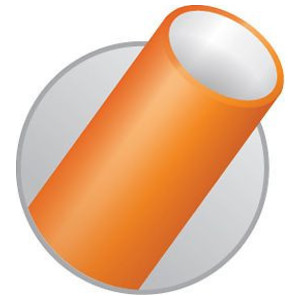 Dura-Line 10005736 2" SCHE40 Smoothwall HDPE Conduit, UVS, 1250# Pull ...