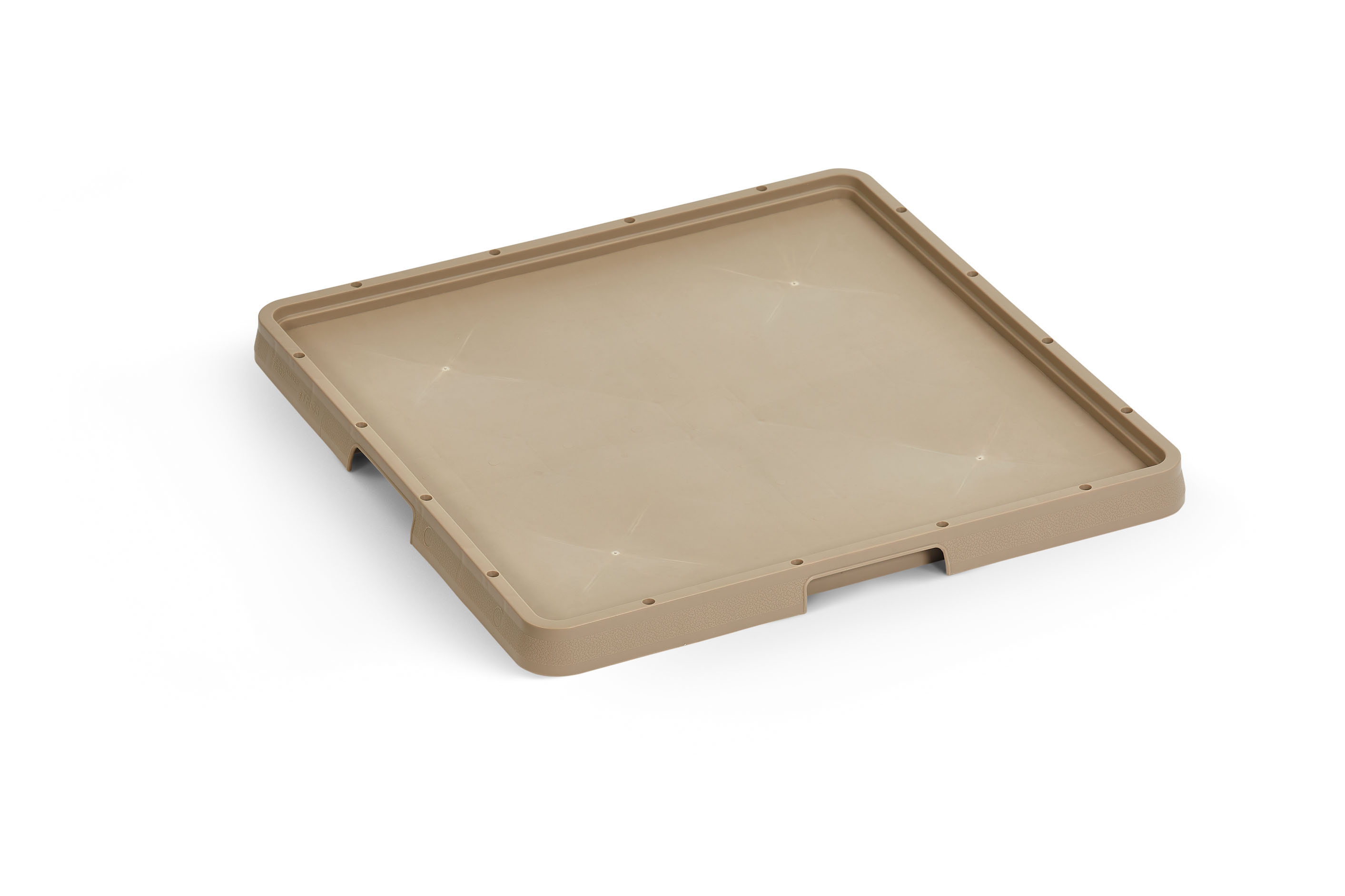 Full-size Traex® solid rack cover in beige - Vollrath Foodservice
