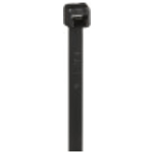 Panduit PLT2.5S-M6120 Cable Tie, Black, UV Nylon 612, 9.8 In. L, 50lb ...