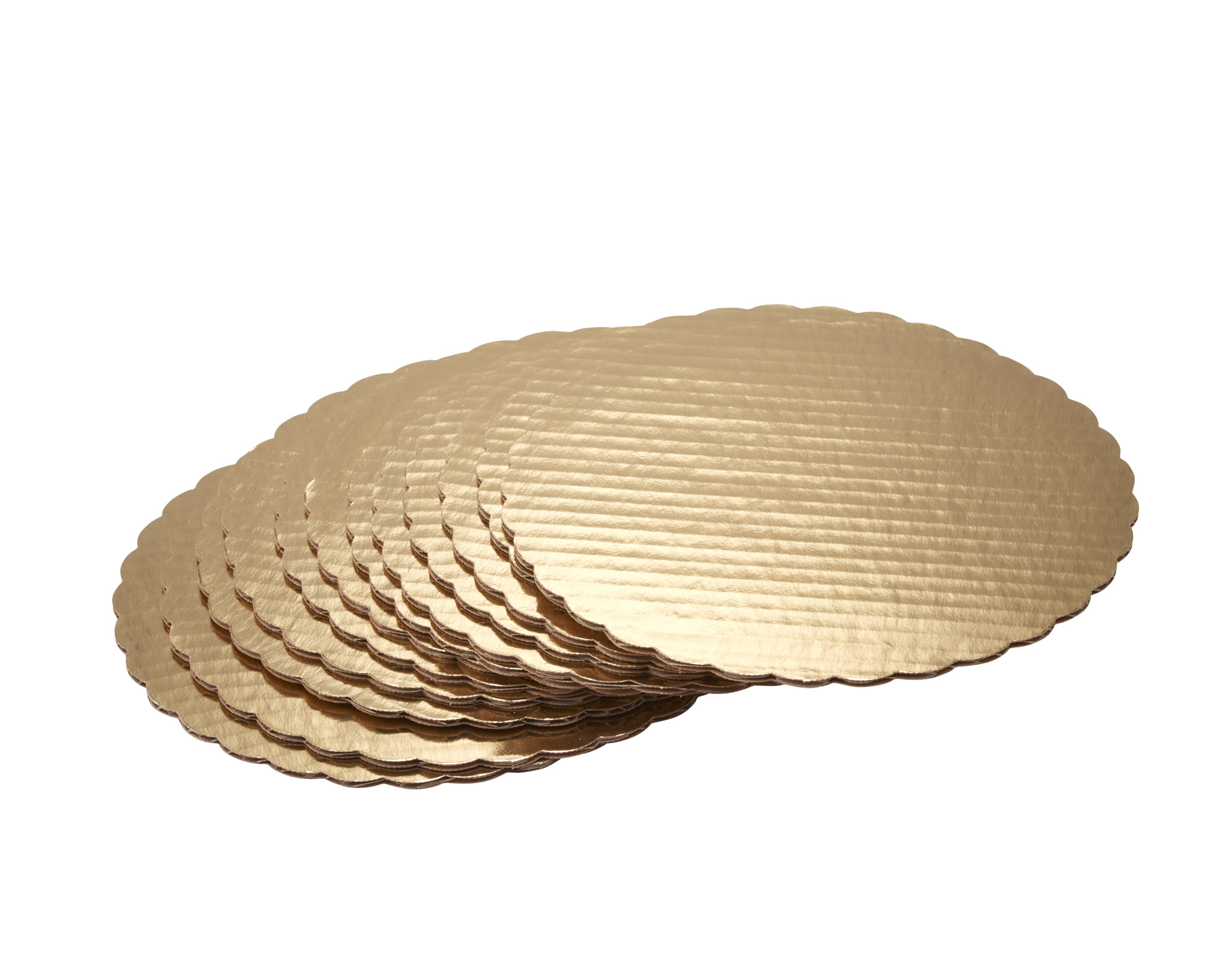9 Round Gold Cake Board | DecoPac