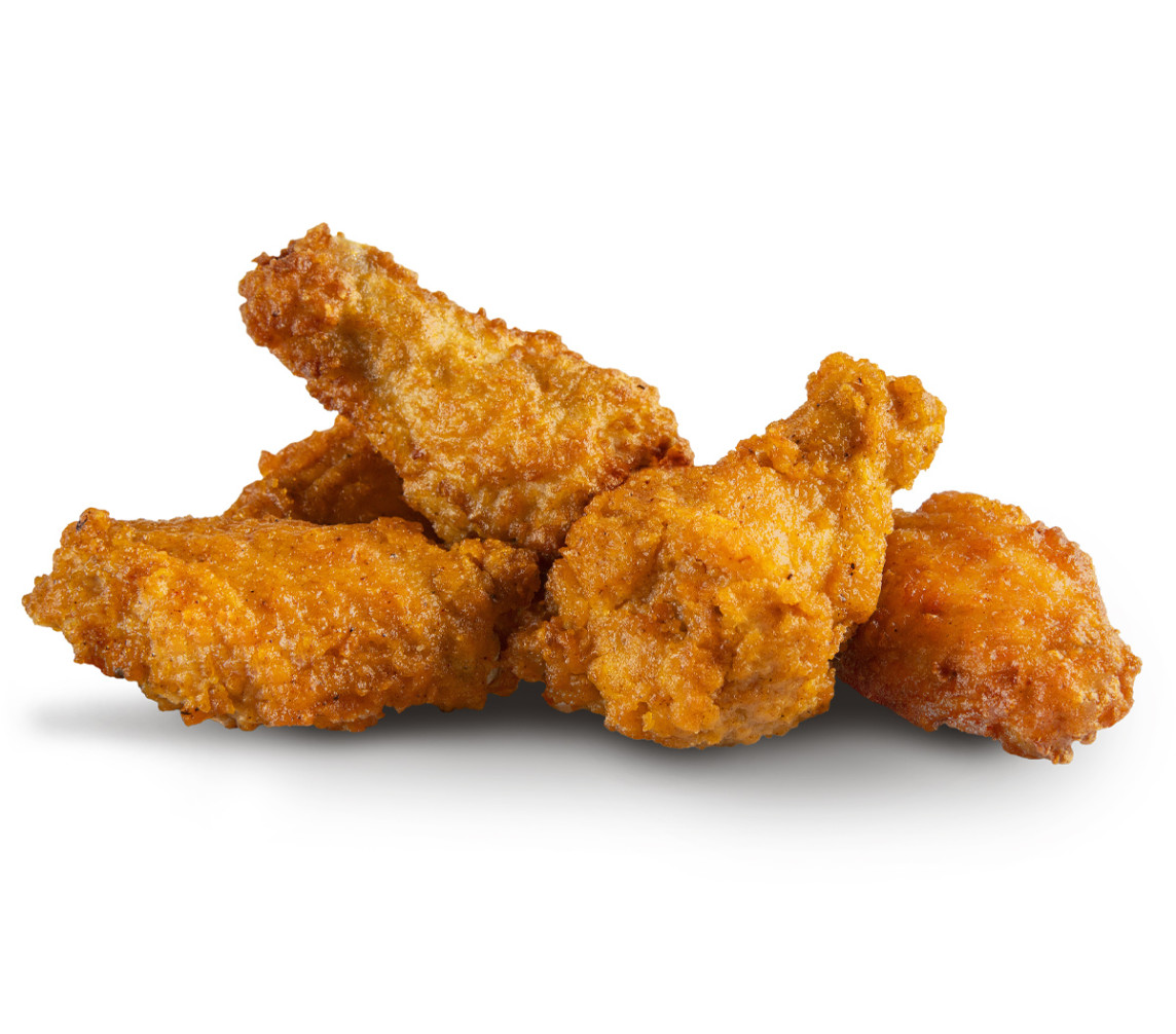 Breaded Medium Wing Dings NMSG 2/7.5# Fully Cooked - Pilgrim's Foodservice