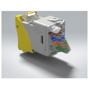 Siemon U5-H05DA UltraMAX UTP Category 5e RJ45 Hybrid Yellow Punch Down ...