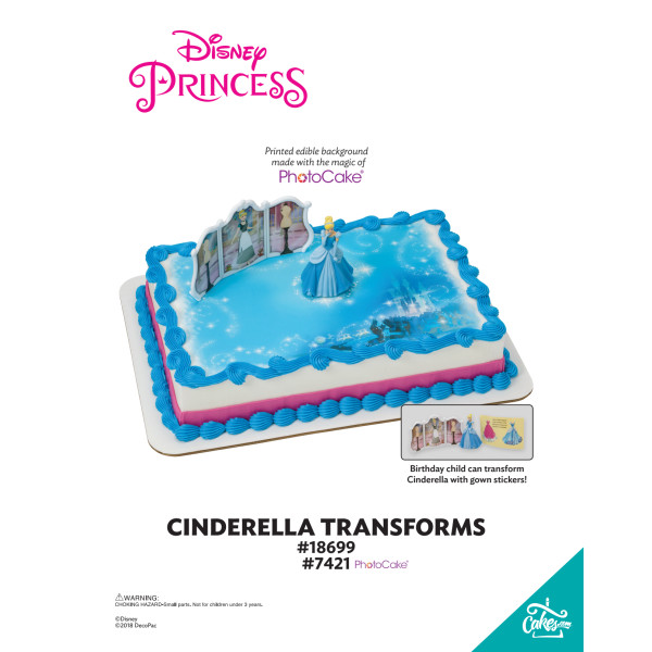 Disney Princess Cinderella Transform Bgo Tmoc Page | DecoPac