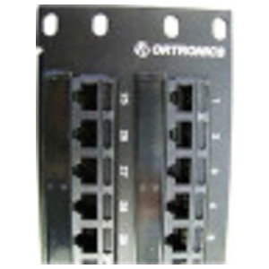 Ortronics (Legrand) OR-SP6U48 TechChoice® Cat 6 Patch Panel, 48-Port, 2 ...
