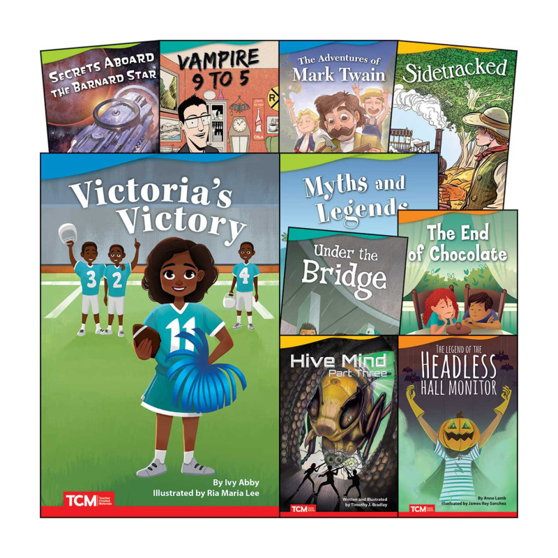 Teacher Created Materials Literary Text Grade 5 Set 3: 10-Book Set ...