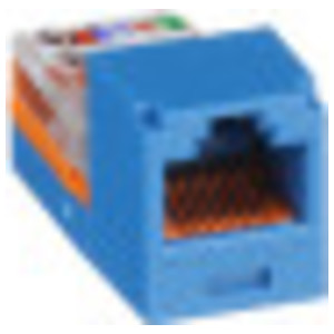 Panduit CJ588BUY Mini-Com® TX5e™ Cat 5e Leadframe Style UTP Jack Module ...