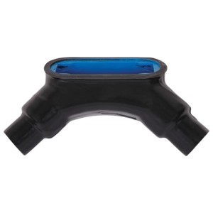 ABB (Thomas And Betts) LU57-G PVC Coated Conduit Body, Type LU, Form 7 ...