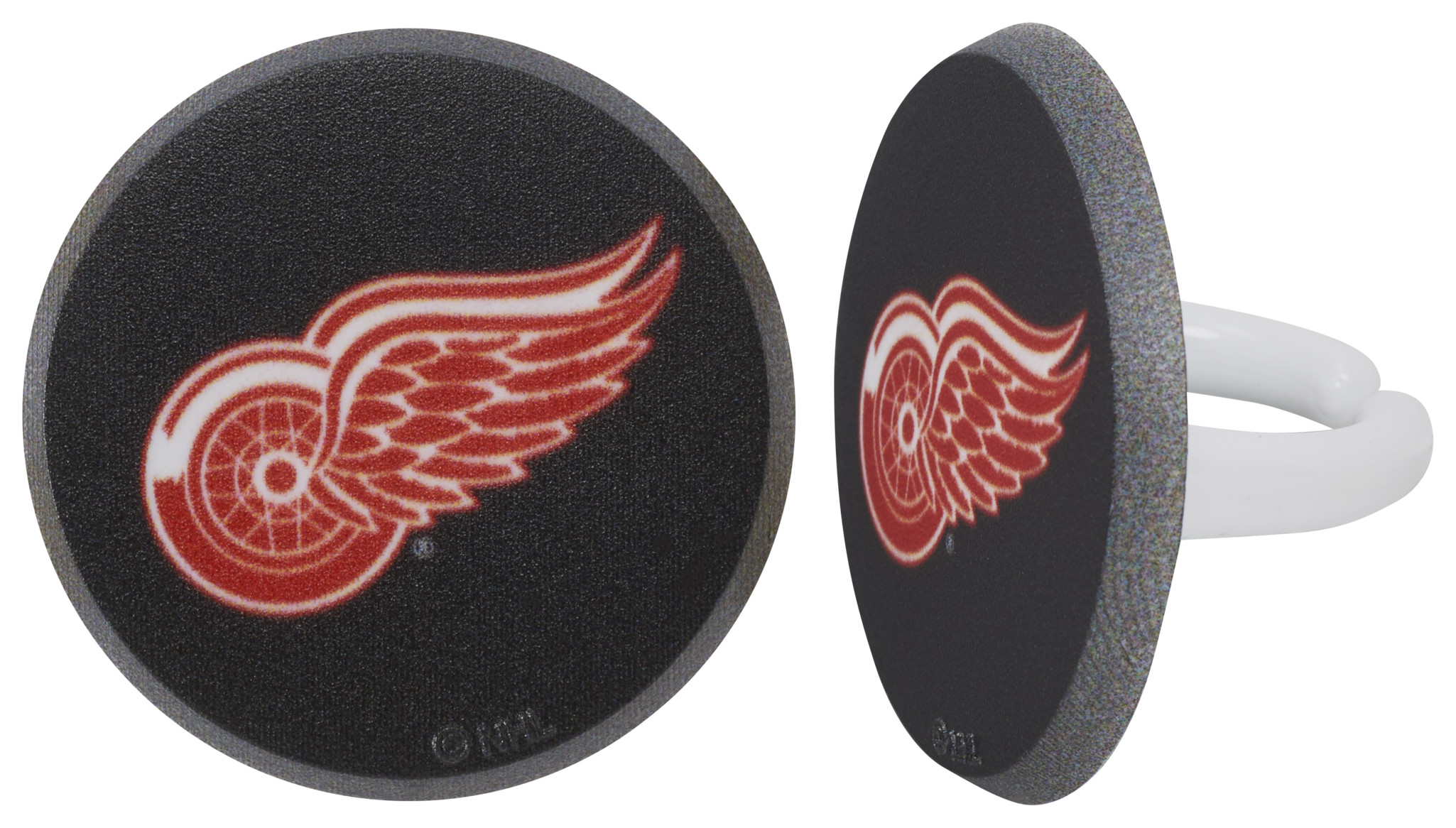 Nhl Detroit Red Wings Center Ice Cupcake Rings | DecoPac