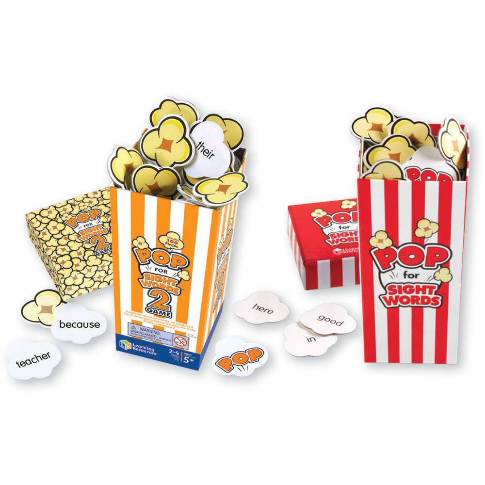 Pop For Sight Words Games Set Of Both Pop For Sight Words Games Set Of Both