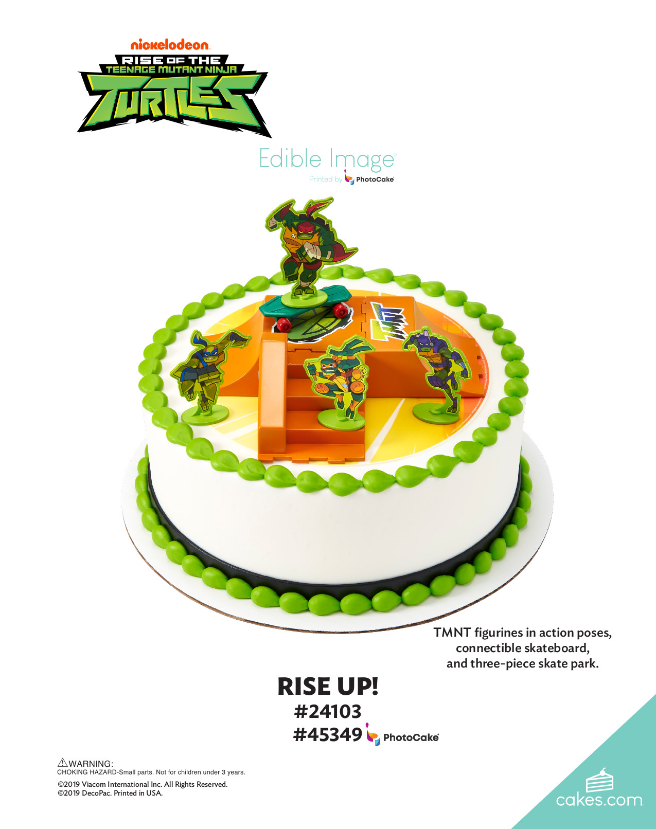 Teenage Mutant Ninja Turtles Rise Up Decoset | DecoPac