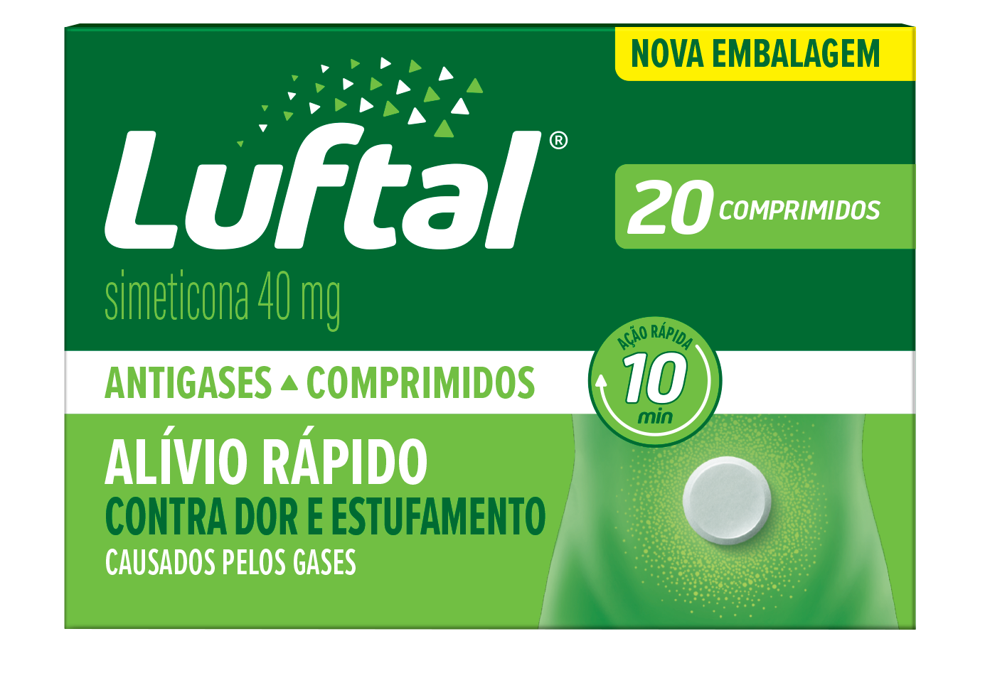 Luftal Comprimidos | Luftal Brazil