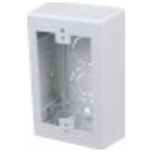 Panduit JBX3510WH-A Non-Metallic Low Voltage Outlet Box With Adhesive ...