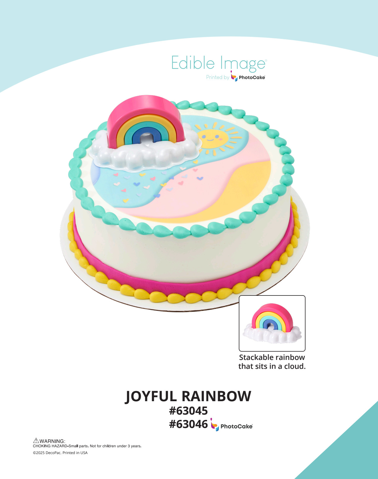 Joyful Rainbow 0bfdacf7 Cc74 4678 Af11 C31d9cfba698 | DecoPac
