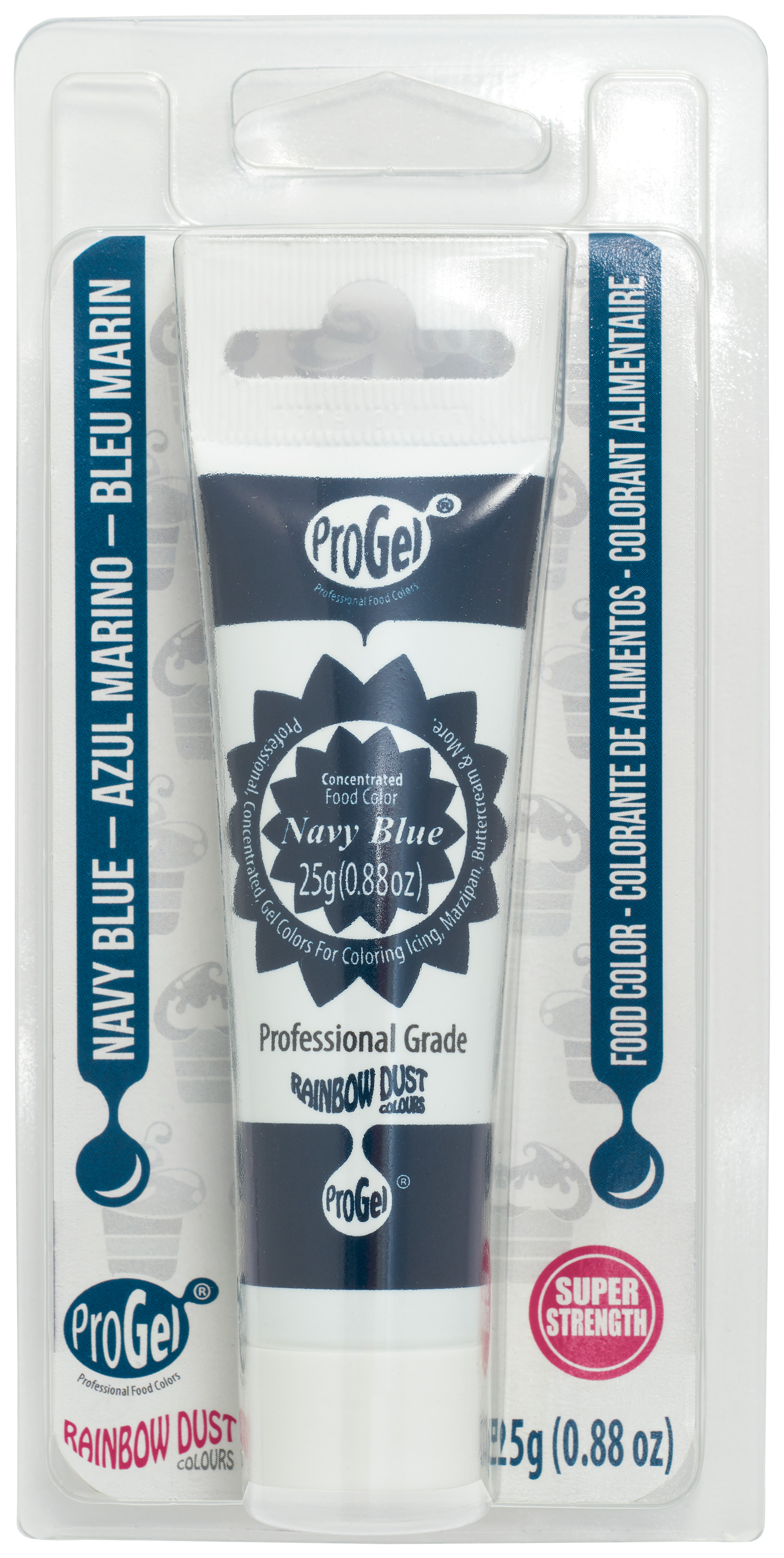 Navy Blue Rainbow Dust ProGel® Food Color | Premium Gel Color | DecoPac