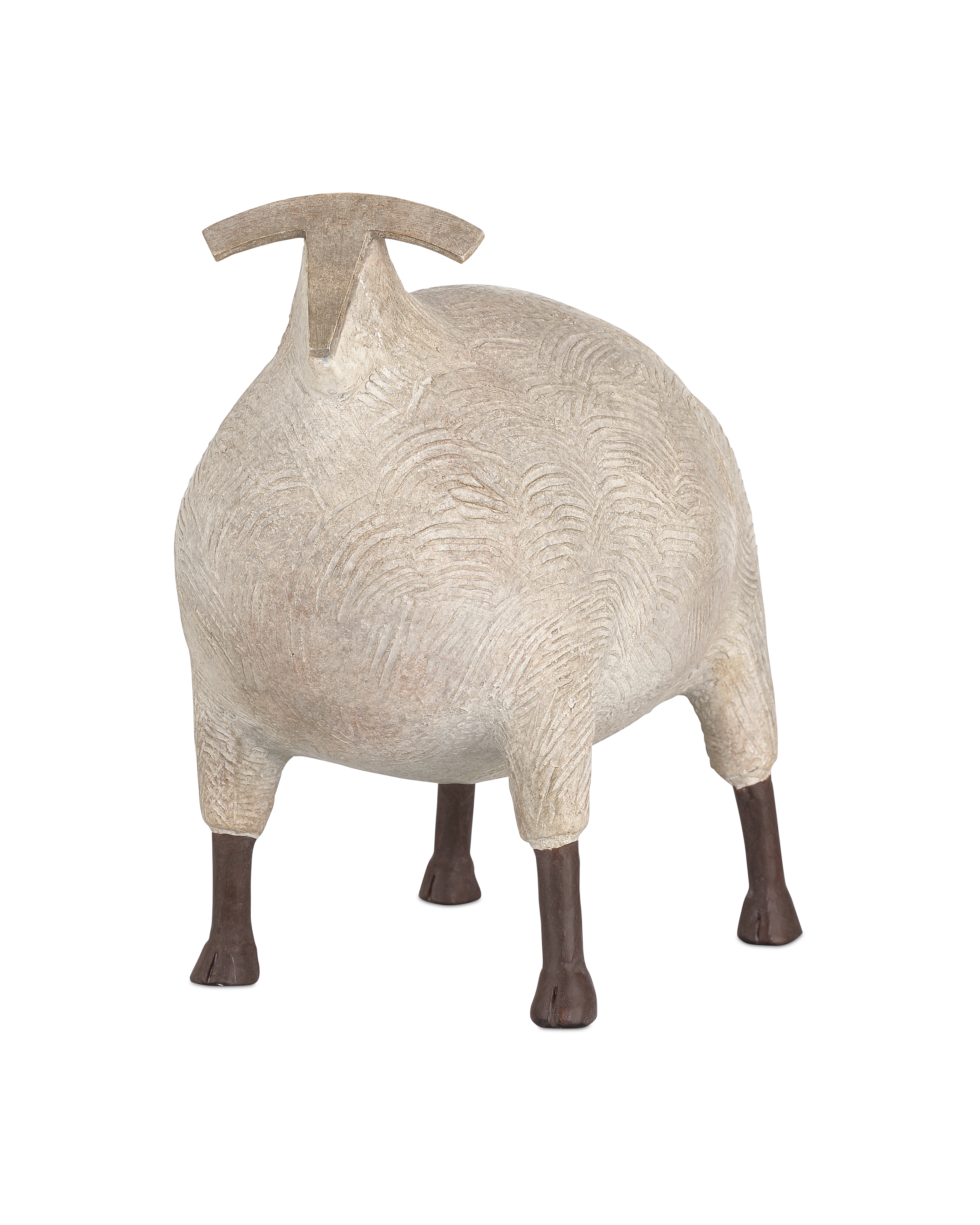 Ancient Ram Sculpture