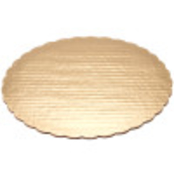 9 Round Gold Cake Board | DecoPac