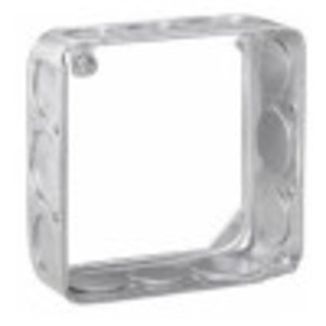 Crouse Hinds (Eaton) TP428 4 In. Square Box Extension Ring, Steel, 1-1/ ...