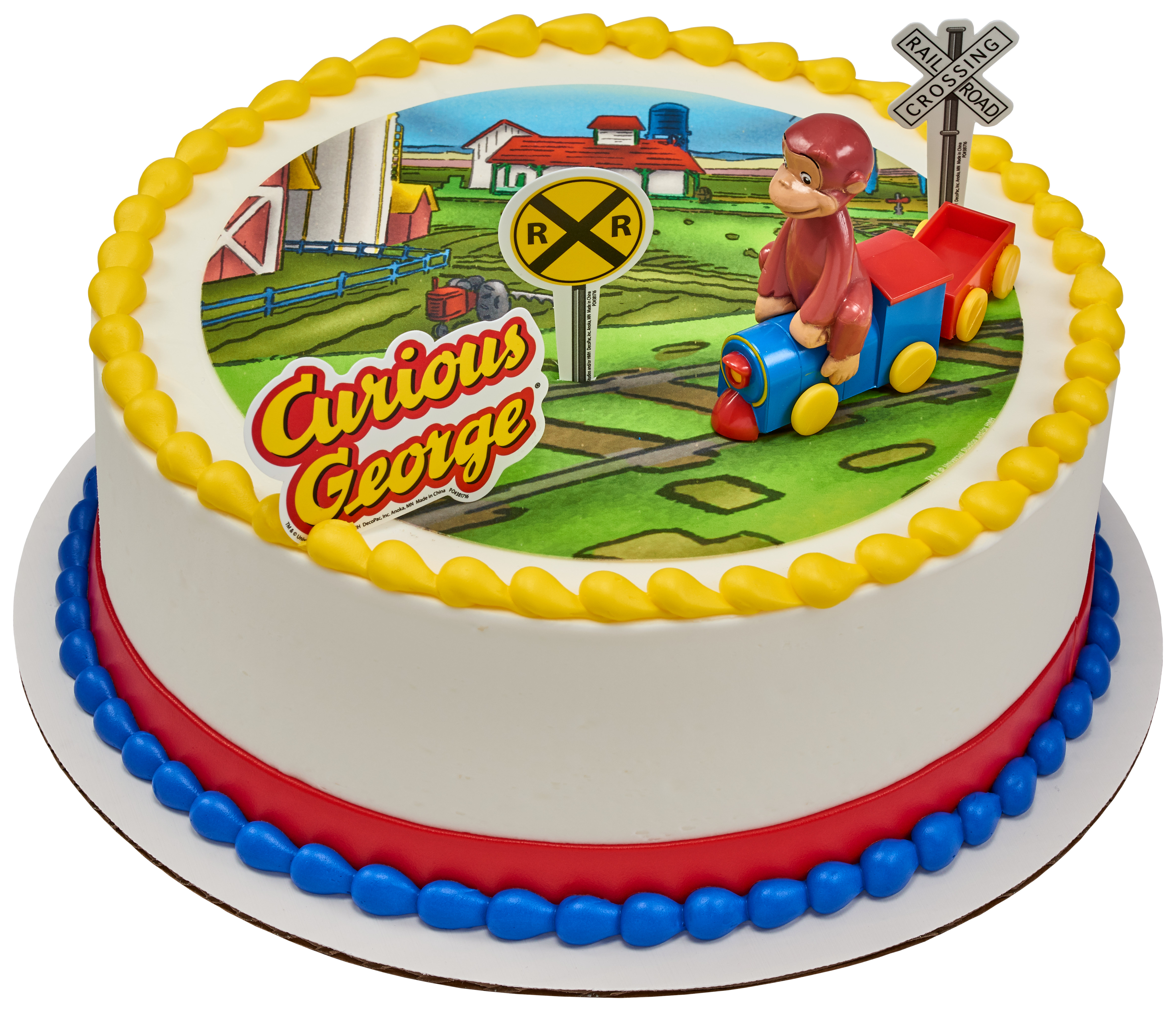 Curious George® Train | DecoSet® | DecoPac