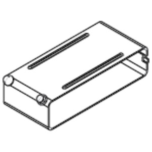 Wiremold (Legrand) 302 Walkerduct Pro Series, Coupling, Malleable Iron ...