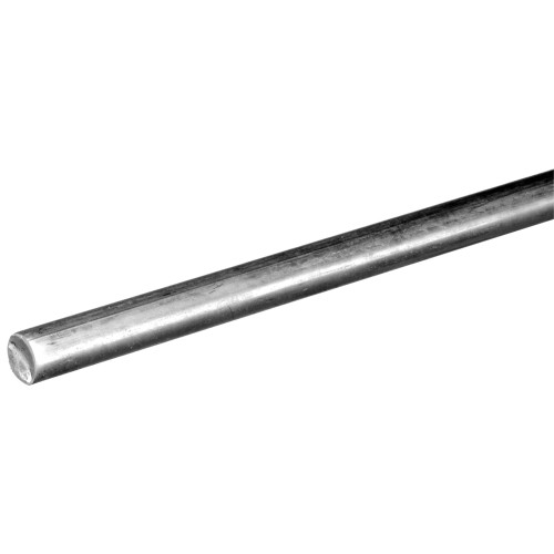 SteelWorks Weldable Solid Stainless Steel Rod (1/8" x 4')