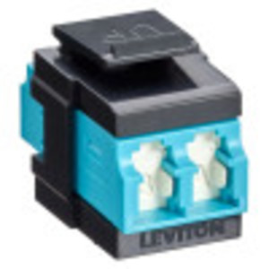 Leviton 41086-LLE QuickPort™, Fiber Optic Adapter, Zirconia Ceramic ...
