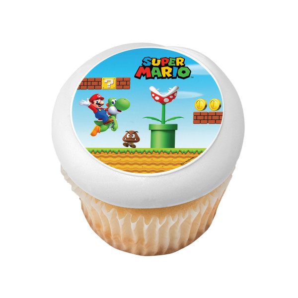 Super Mario Mushroom Kingdom Photocake Image | DecoPac
