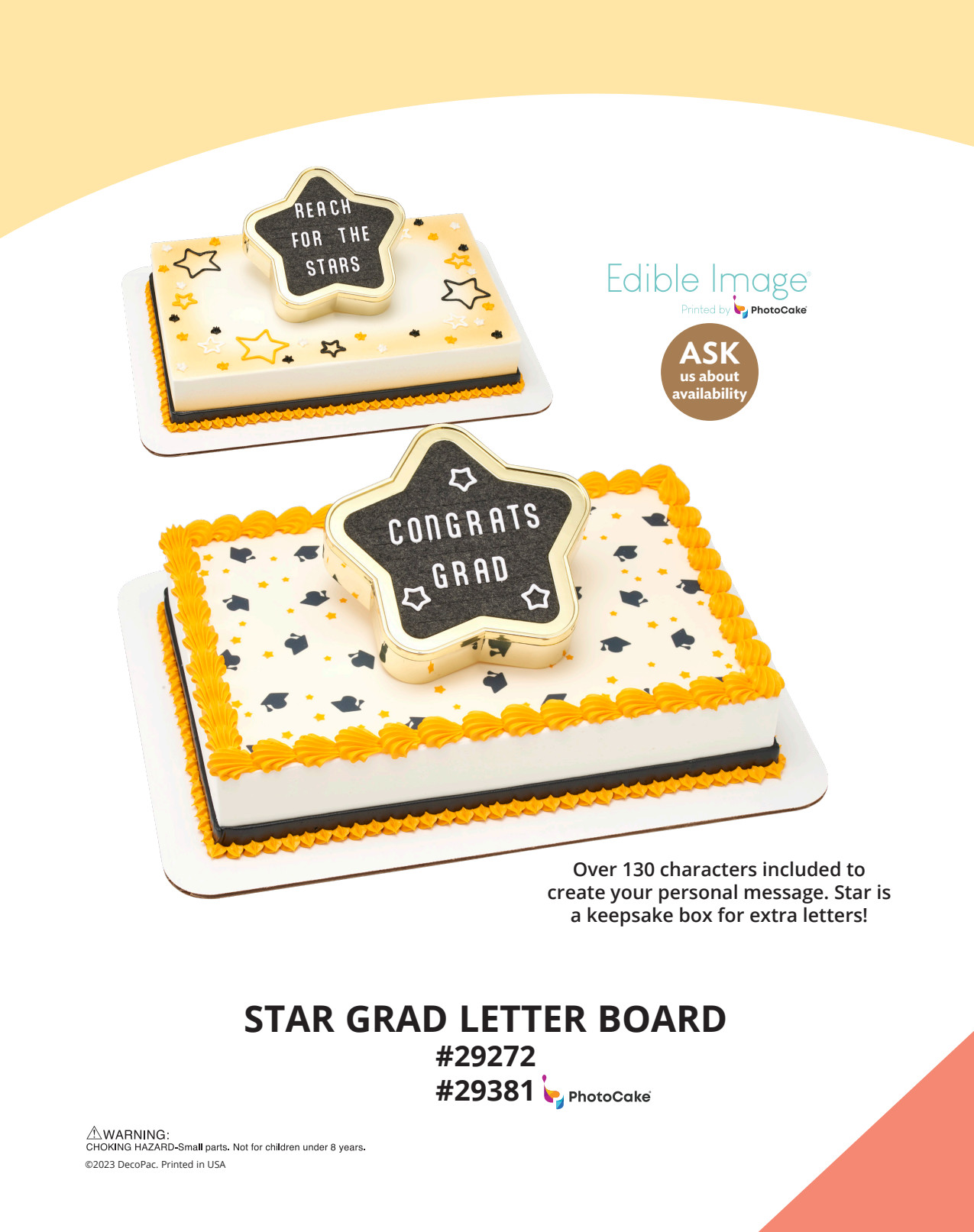 Star Grad Letter Board 5ef816f9 A2f8 4685 Be97 13e463b5d9ae | DecoPac